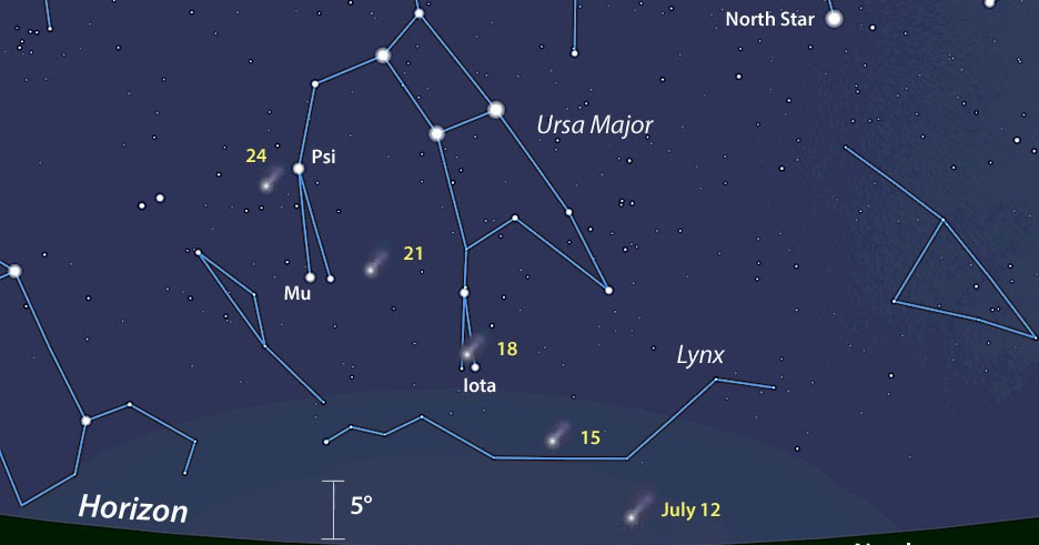 Astronomical Society of East Texas: NEW NAKED EYE COMET VISIBLE NOW