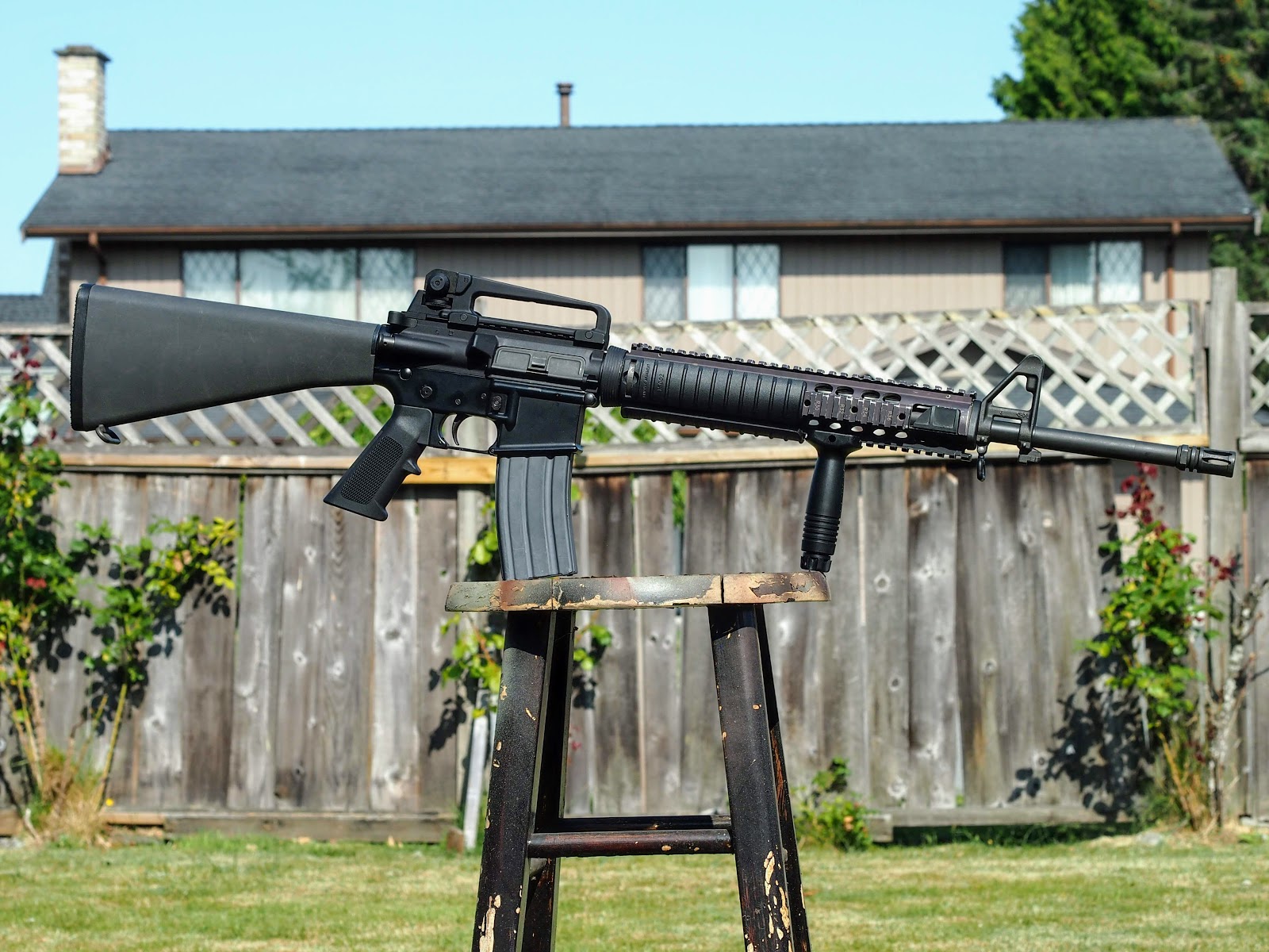 Mister Donut's Firearms Blog: C7A2 and M16A4 photo shoot