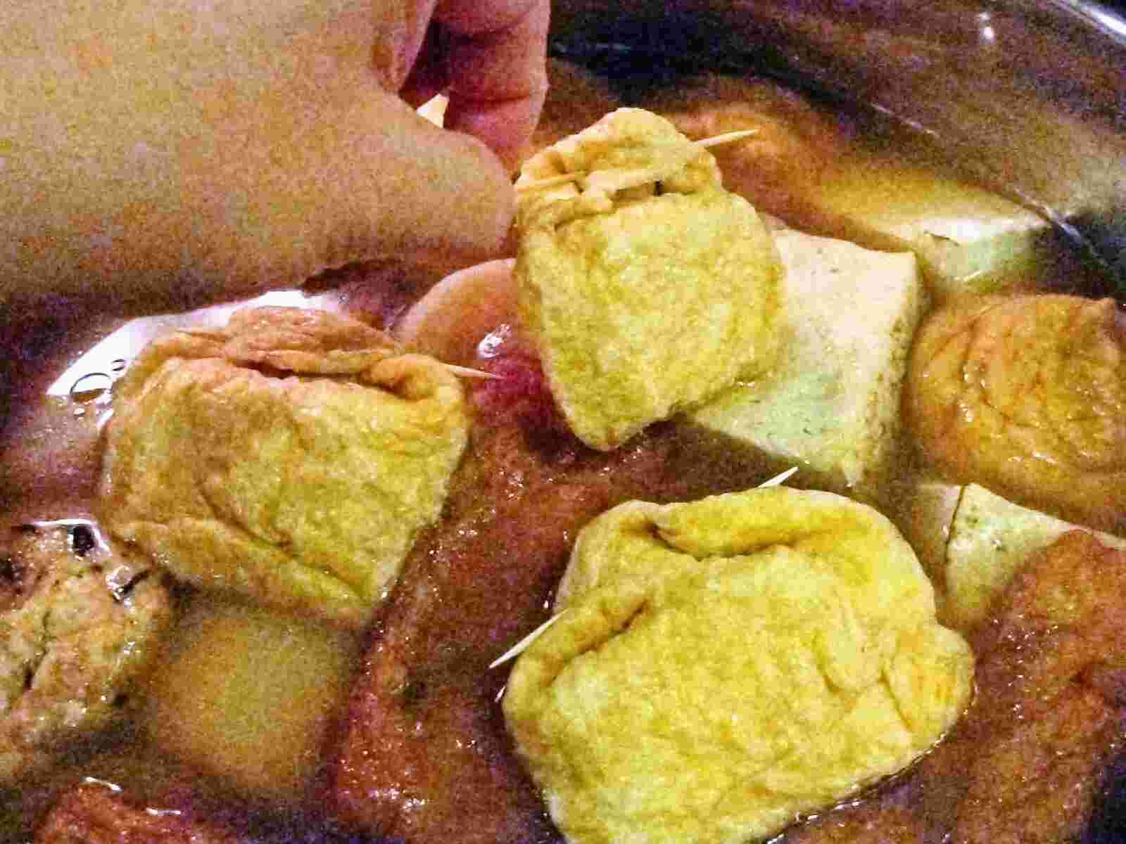 Recipes for Tom: Oden / fishcake, tofu and daikon radish stew