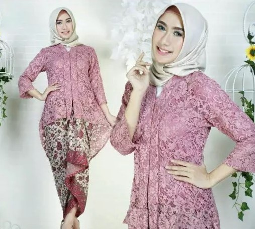 Model Atasan Brokat Simple Modern Terbaru 2019