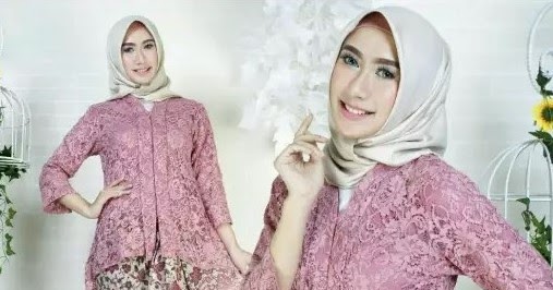 Model Atasan Brokat Simple Modern Terbaru 2019