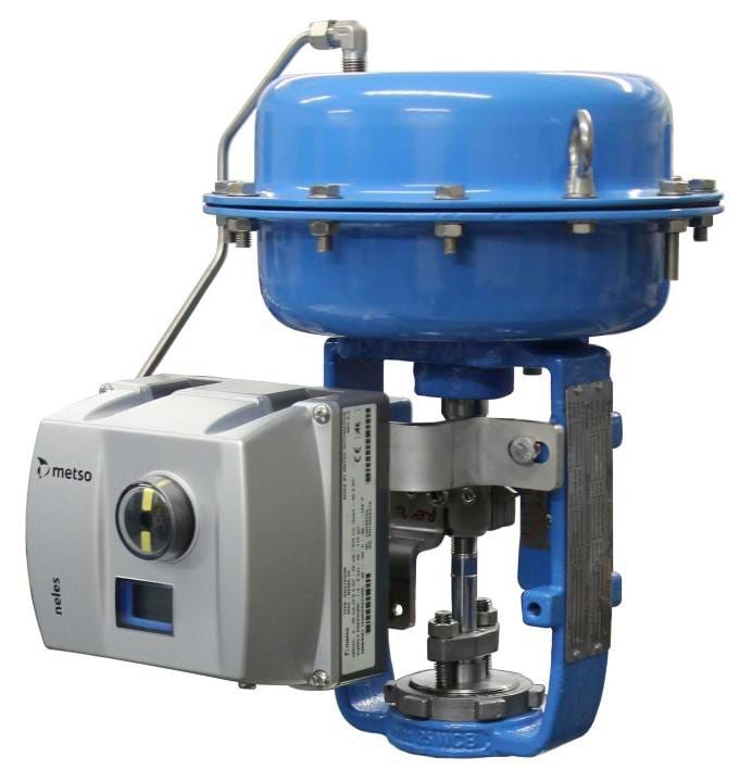 Neles Pneumatic Linear Diaphragm Cylinder Actuator Metso Neles