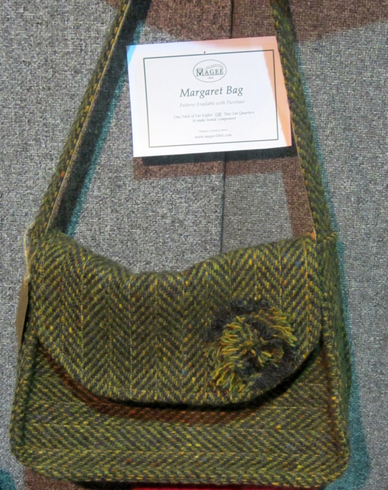 Sandy Quilts: Donegal Tweed Bag