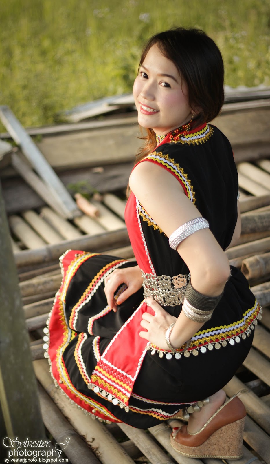 Sylvester J's Photography: Bidayuh Traditional Costume