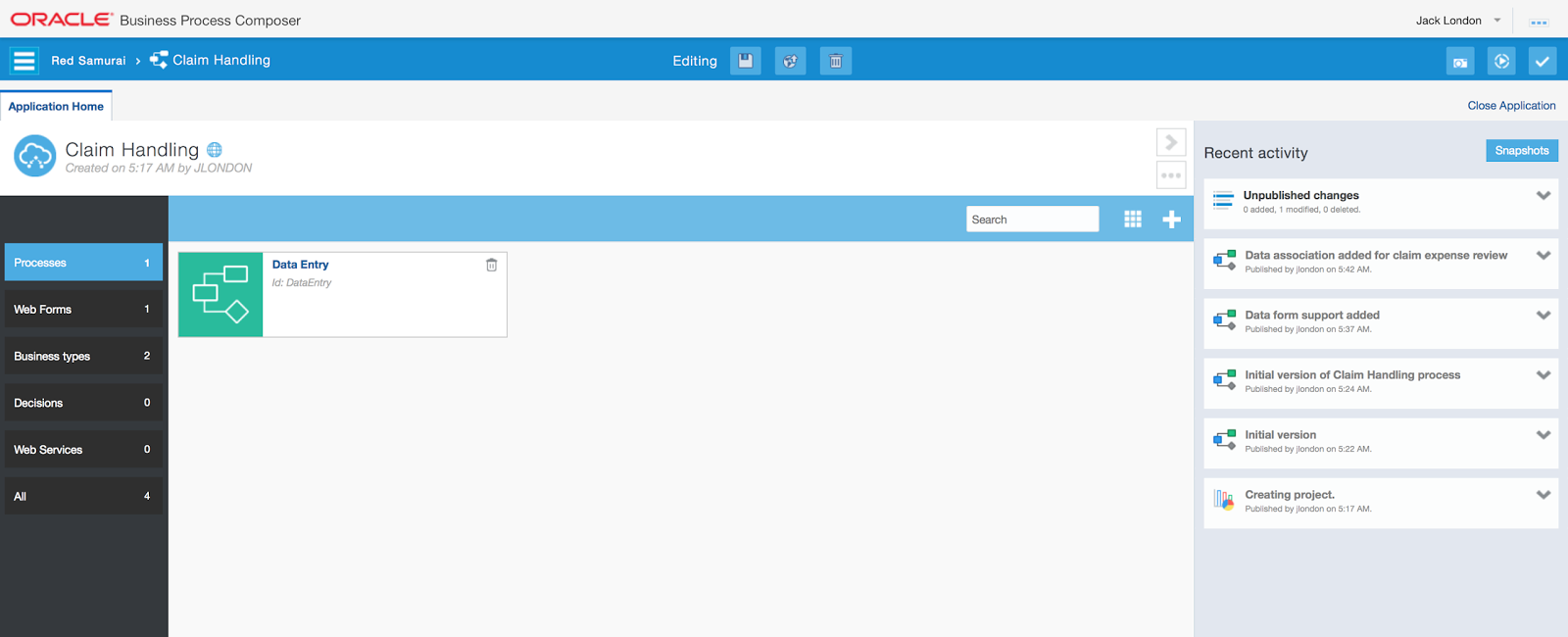 Andrej Baranovskij Blog: Oracle Process Cloud Application Player