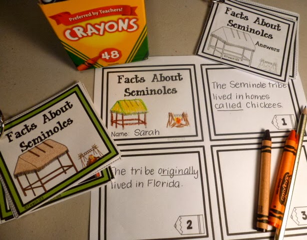 Native Americans: Research, Interactive Journals, Task Cards, & More ...