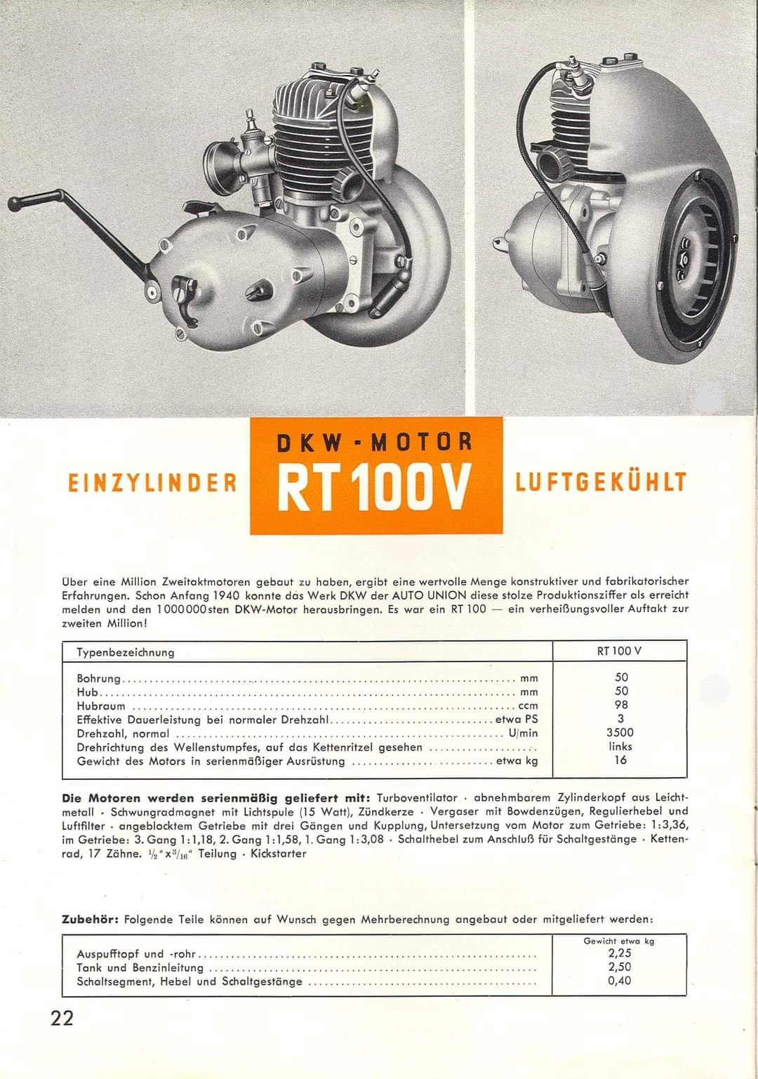 DKW Auto-Union Project: 1940 DKW Stationary Engine Range