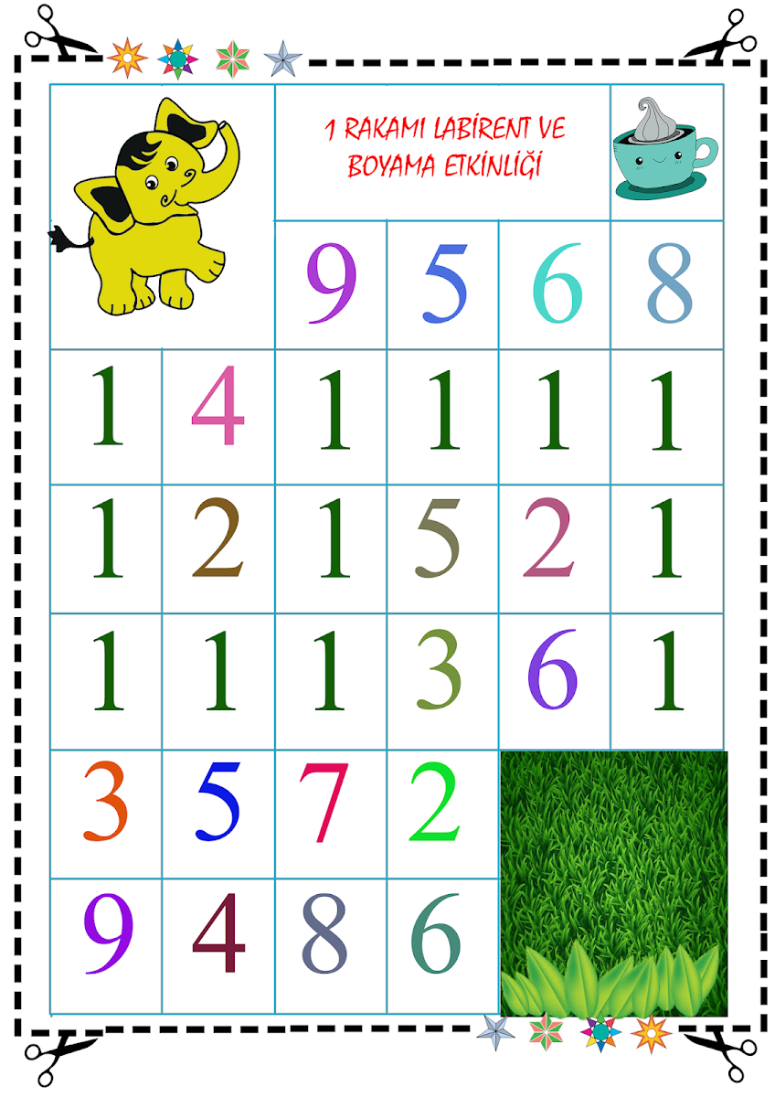 1 Rakamı Etkinlikleri – Etkinliklerim.com