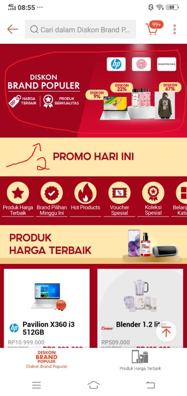 Cara Mencari Diskon Brand Populer di Shopee - Tutorial di Shopee