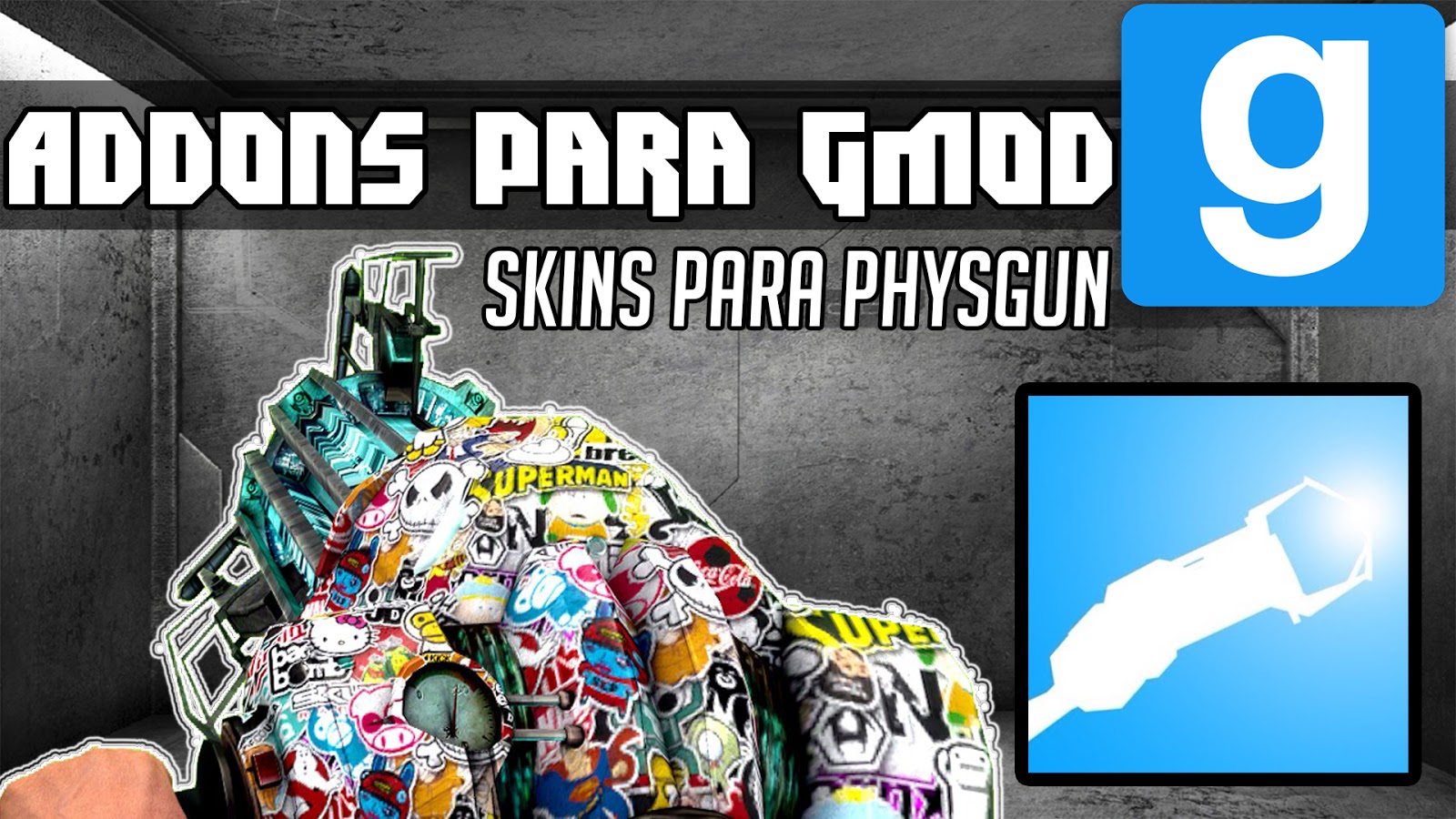 SARKUS REDCOM: Garry's Mod Addons: 10 NUEVOS SKINS PARA TU PHYSGUN ...