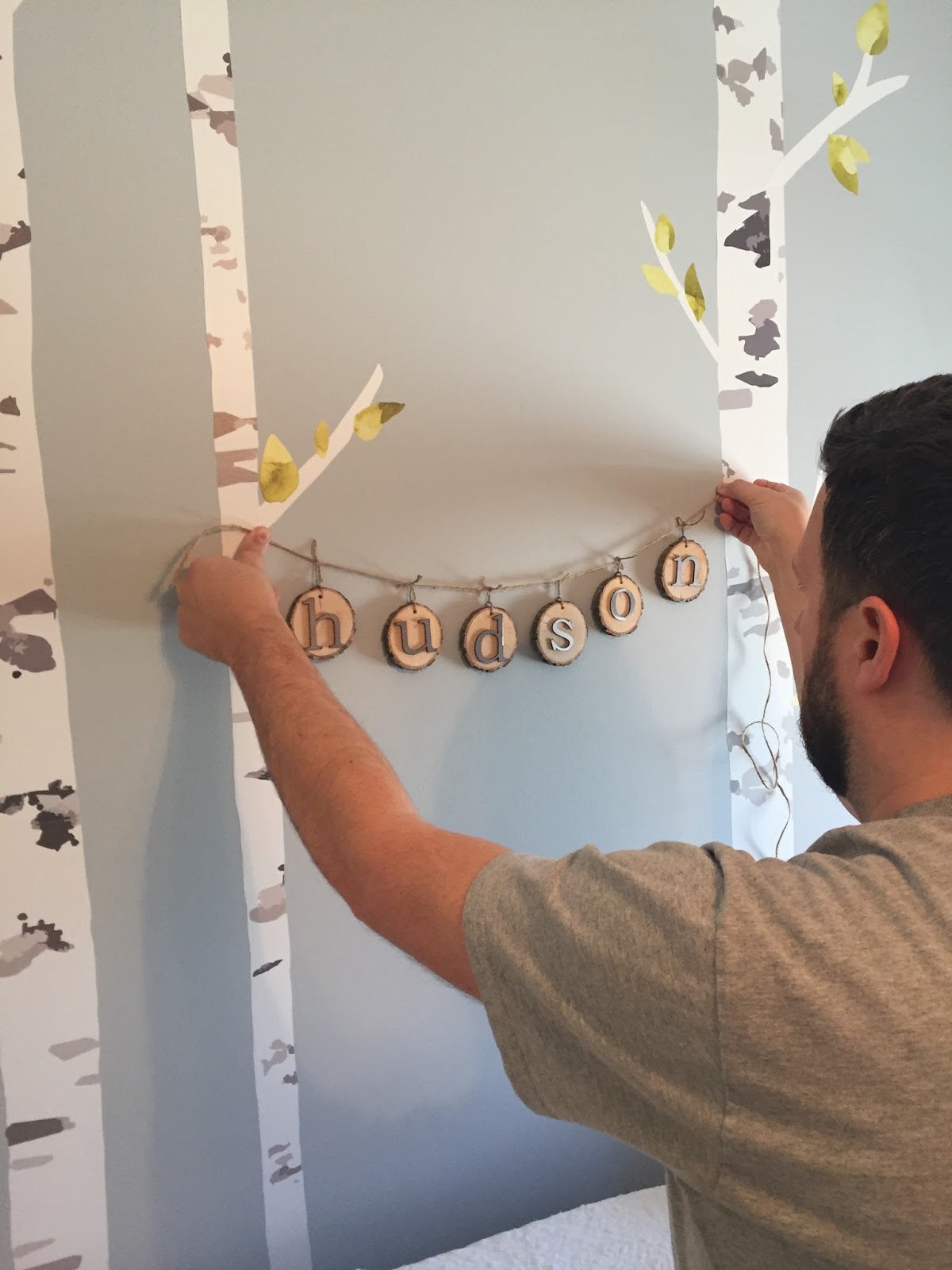 DIY Wood Name Banner | R&R at home
