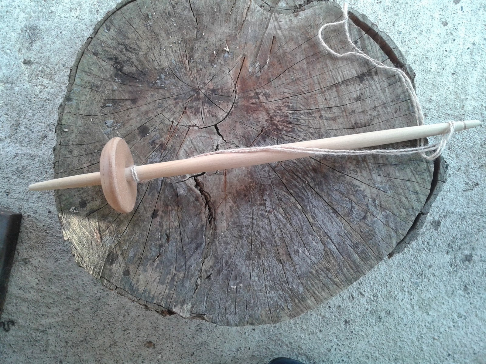 hilados y tejidos pelusa: Husos para hilado artesanal