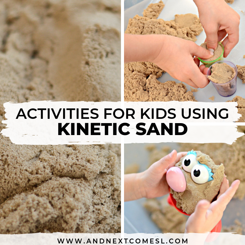 Kinetic Sand Activities for Kids | And Next Comes L