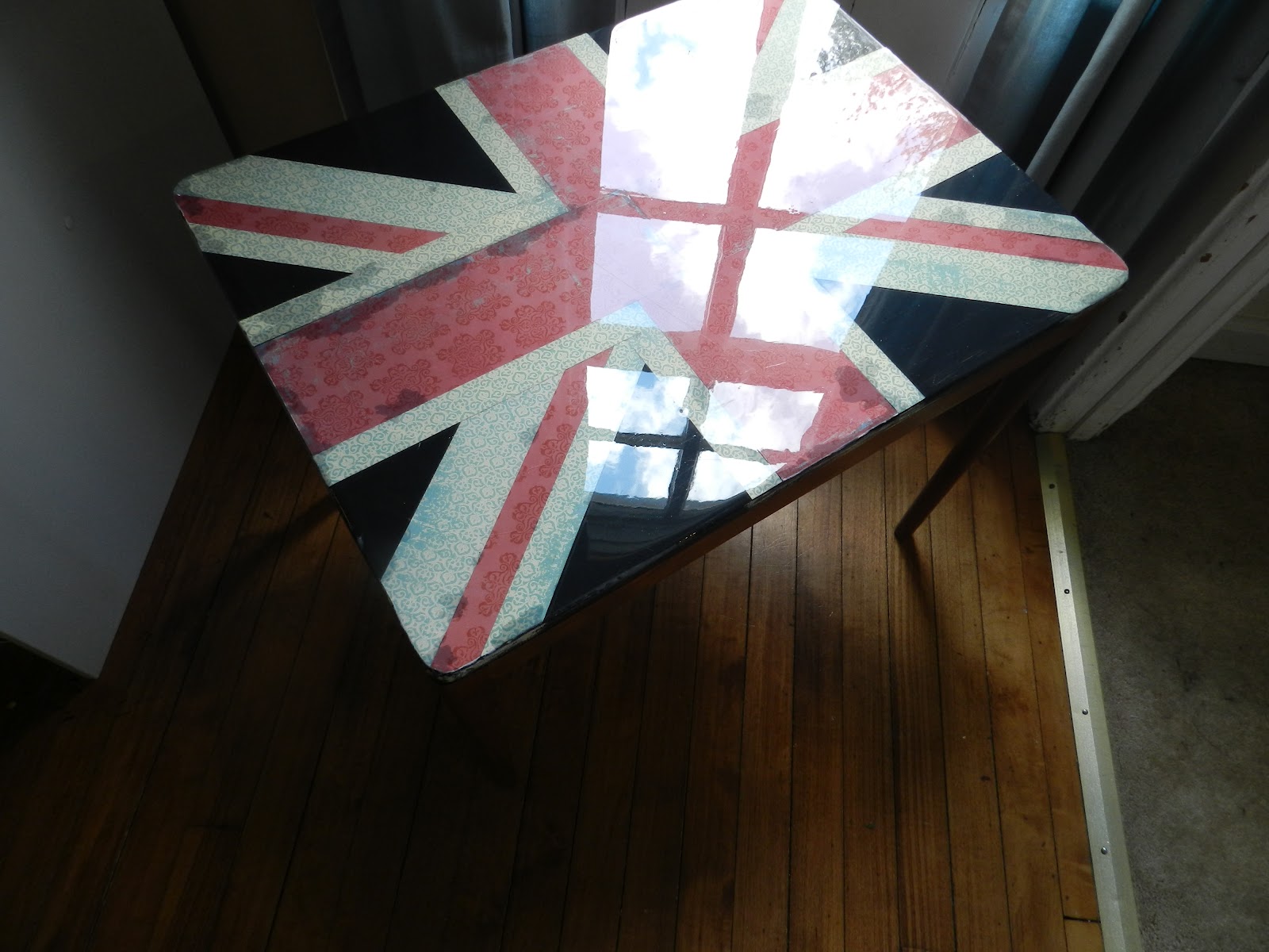 Mayday Farm: Union Jack Table