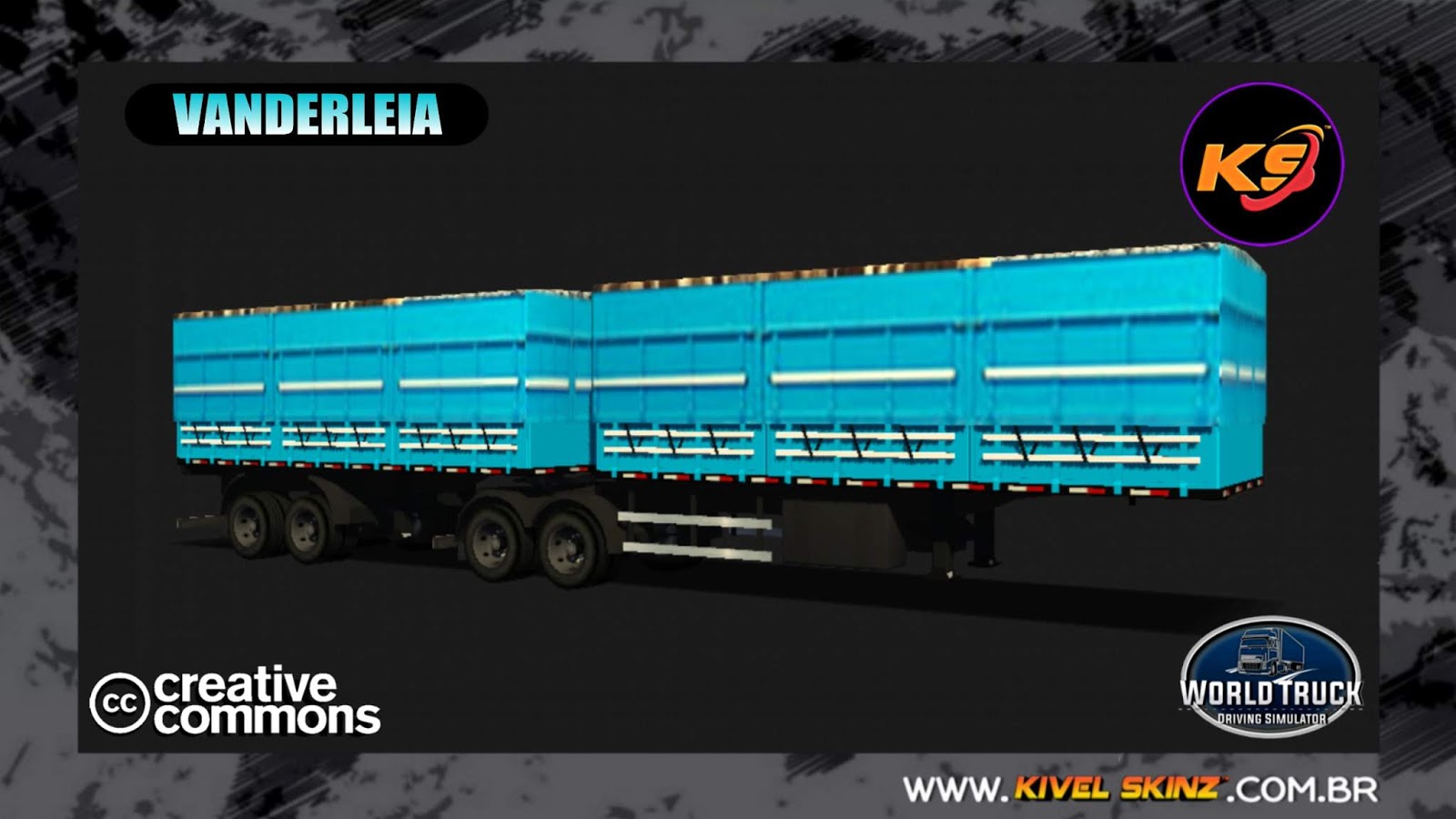 VANDERLEIA GRANELEIRO AZUL COM LONA DESCOBERTA