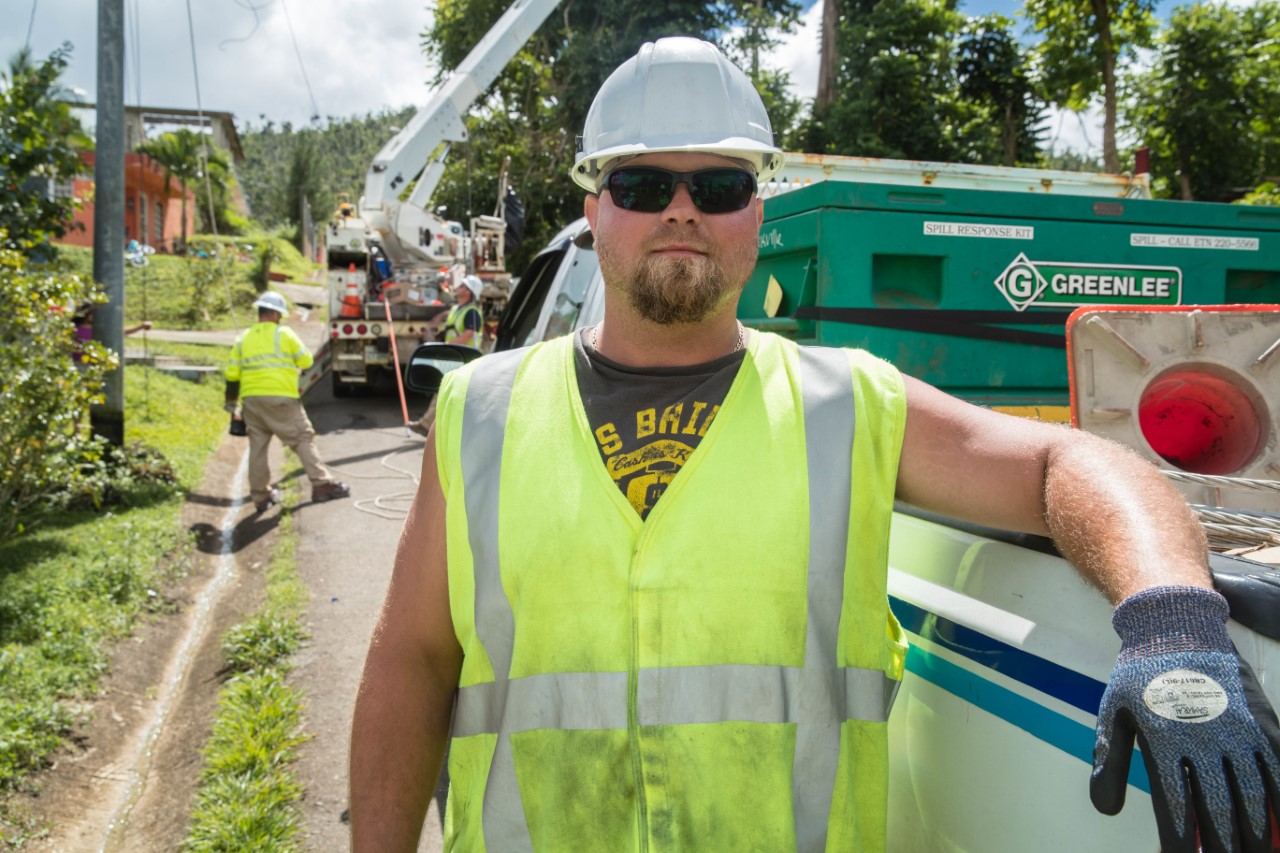 PPL Workers from Schuylkill County Aid in Restoring Power in Puerto Rico