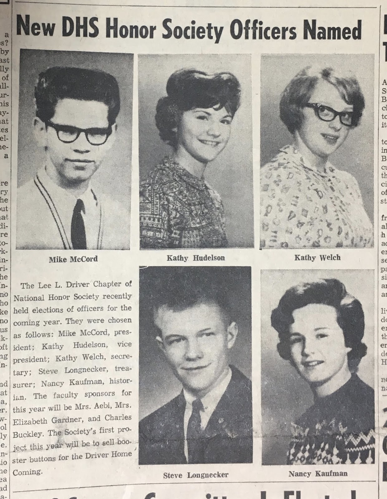 From the Pages of History: 152. September 25, 1965 Newspaper