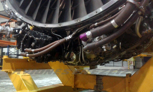 AVIONES en EZEIZA: Motor CFM International CFM56