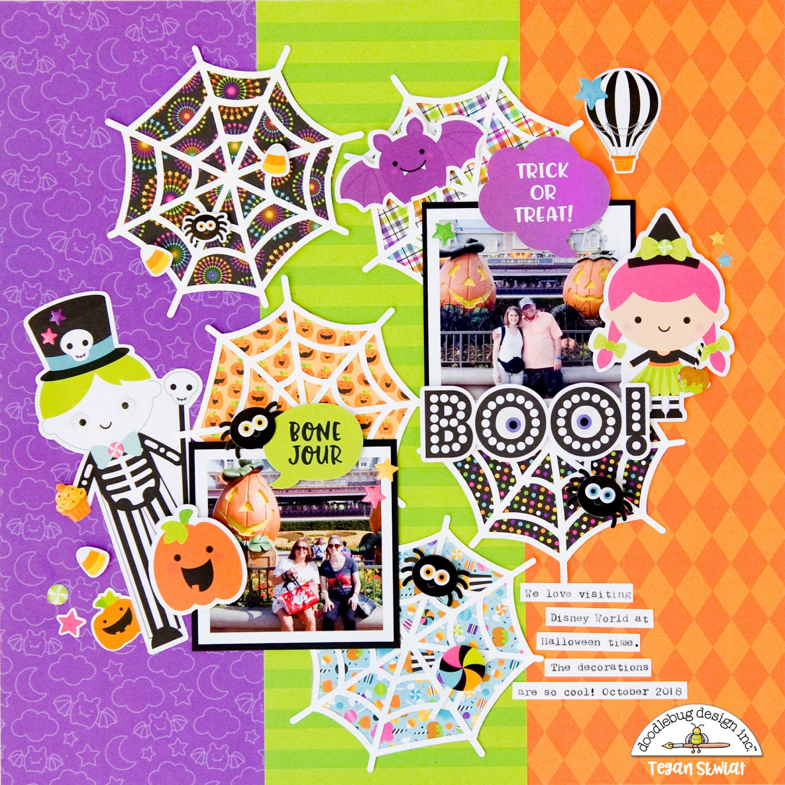 Doodlebug Design Inc Blog: CANDY CARNIVAL LAYOUT | with Tegan
