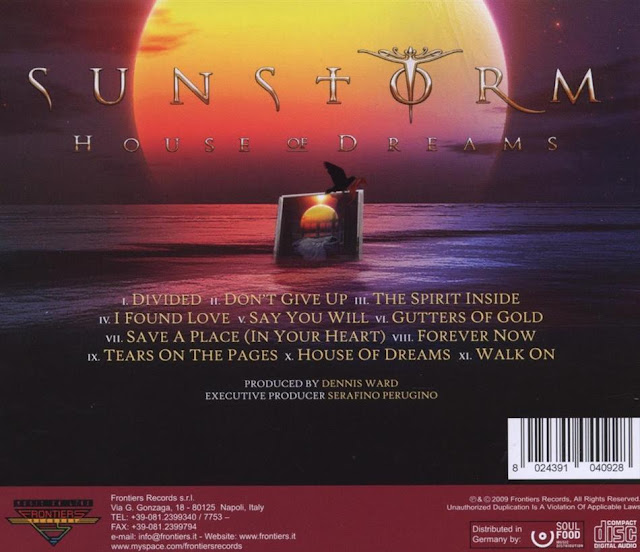 Classic Rock Covers Database: Sunstorm - House of Dreams (2009)