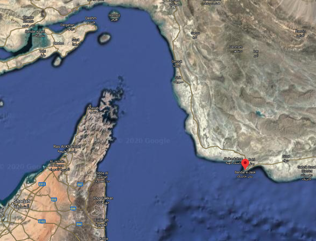 EagleSpeak: Fun with Iran: Pipeline Planned for Iranian Port Outside ...