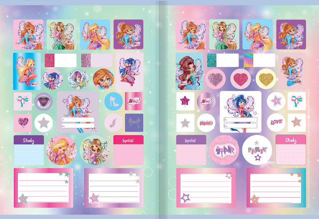 Winx Cosmix notebooks in Brazil - Winx Club All