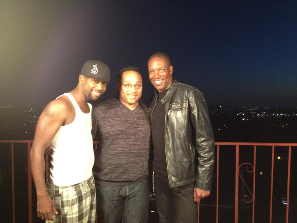 Maybe it's just me...: Last Night at the B. Slade's video shoot...