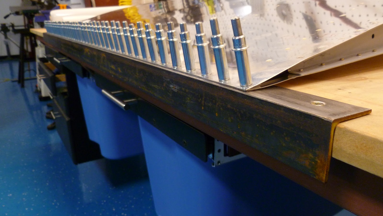 Rough and Ready Aerospace: Step 3.4, Rudder trailing edge