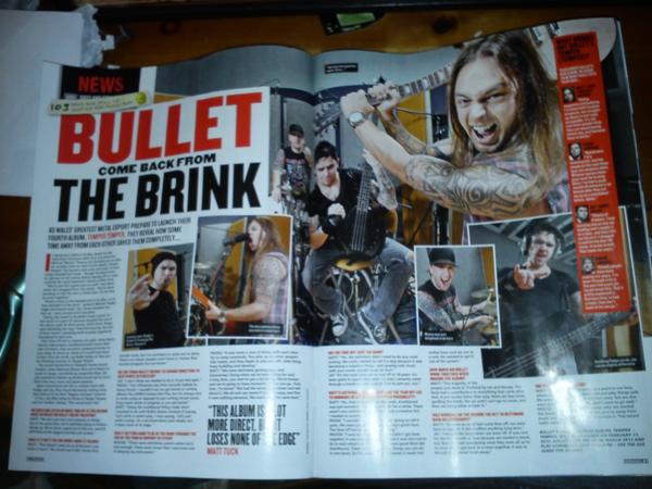 BULLET FOR MY VALENTINE EN LA NUEVA KERRANG! (1443) ~ Bullet For My ...