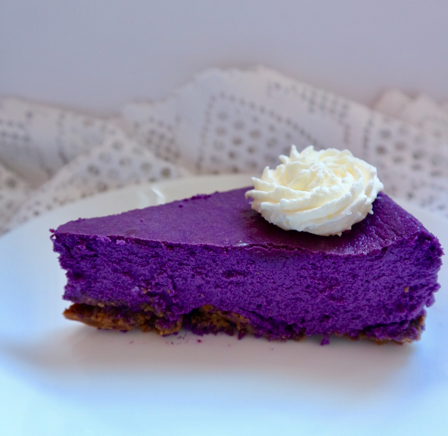 Ube Cheesecake