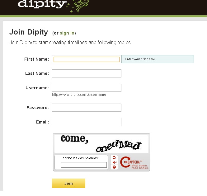 Blogfolio de Neri Ribero: Lineas de tiempo en Dipity
