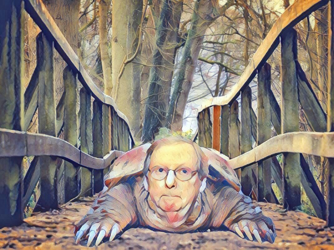 TheNewVerse.News : THE MOCK TURTLE: SENATOR MITCH MCCONNELL