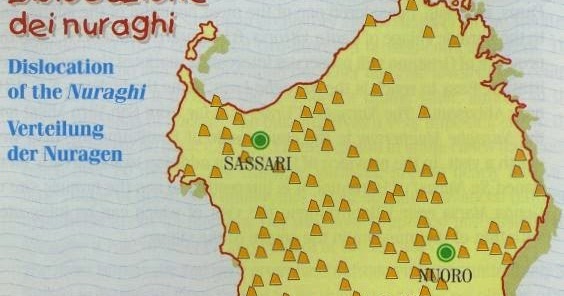 Cartina Sardegna Nuraghi | Cartina