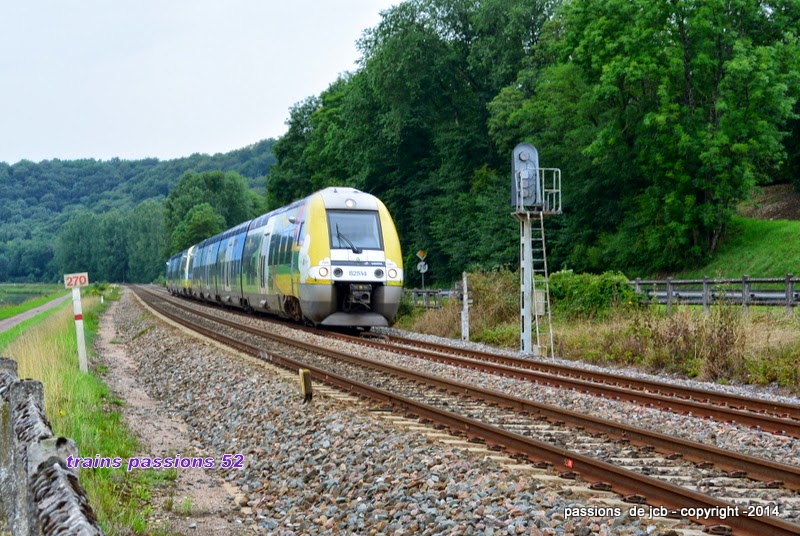 TRAINS-PASSIONS 52: AUTORAIL AGC BOMBARDIER DU COTE DE LUZY SUR MARNE