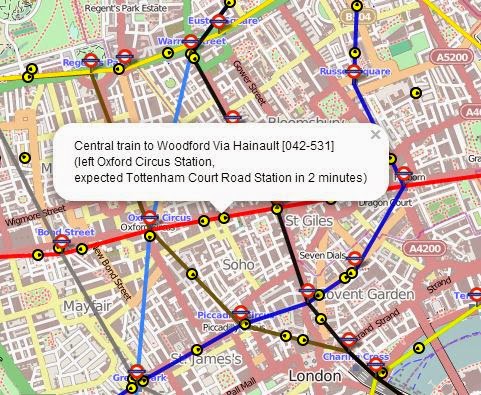 CLondoner92: Website Review: Live Tube Map