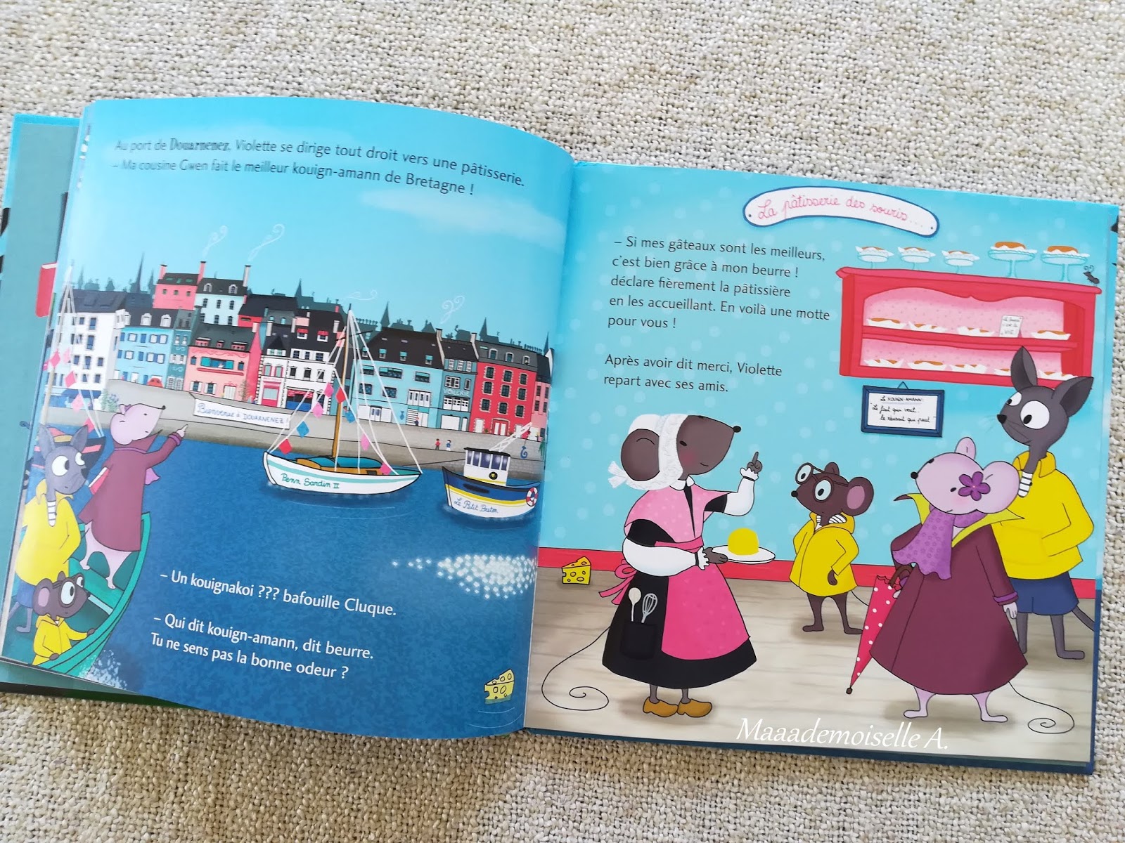 Maaademoiselle A.: || Une aventure de Violette Mirgue : Coup de coeur en Bretagne (Présentation ...