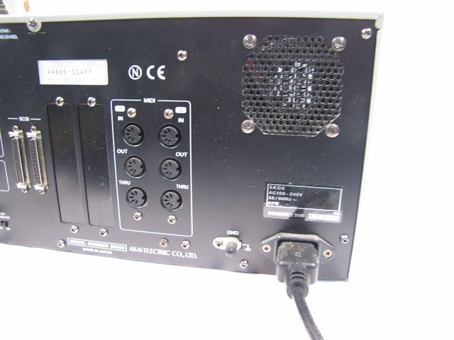 MATRIXSYNTH: AKAI S6000 PRO SAMPLER SN A9825-00477