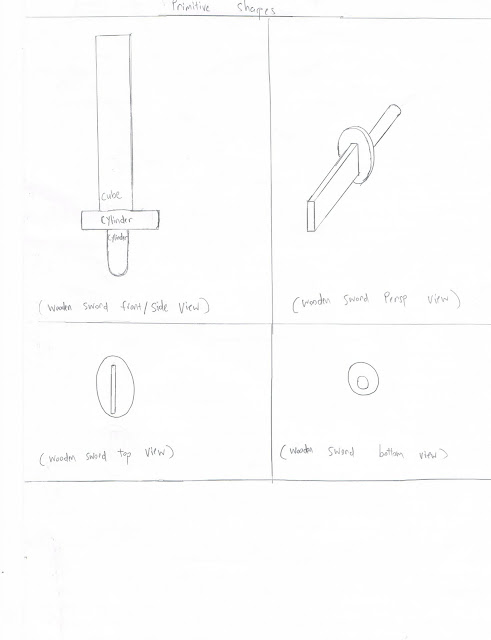 Desmond IN3D Blog: Story ,Primitive Shape & Reference Images