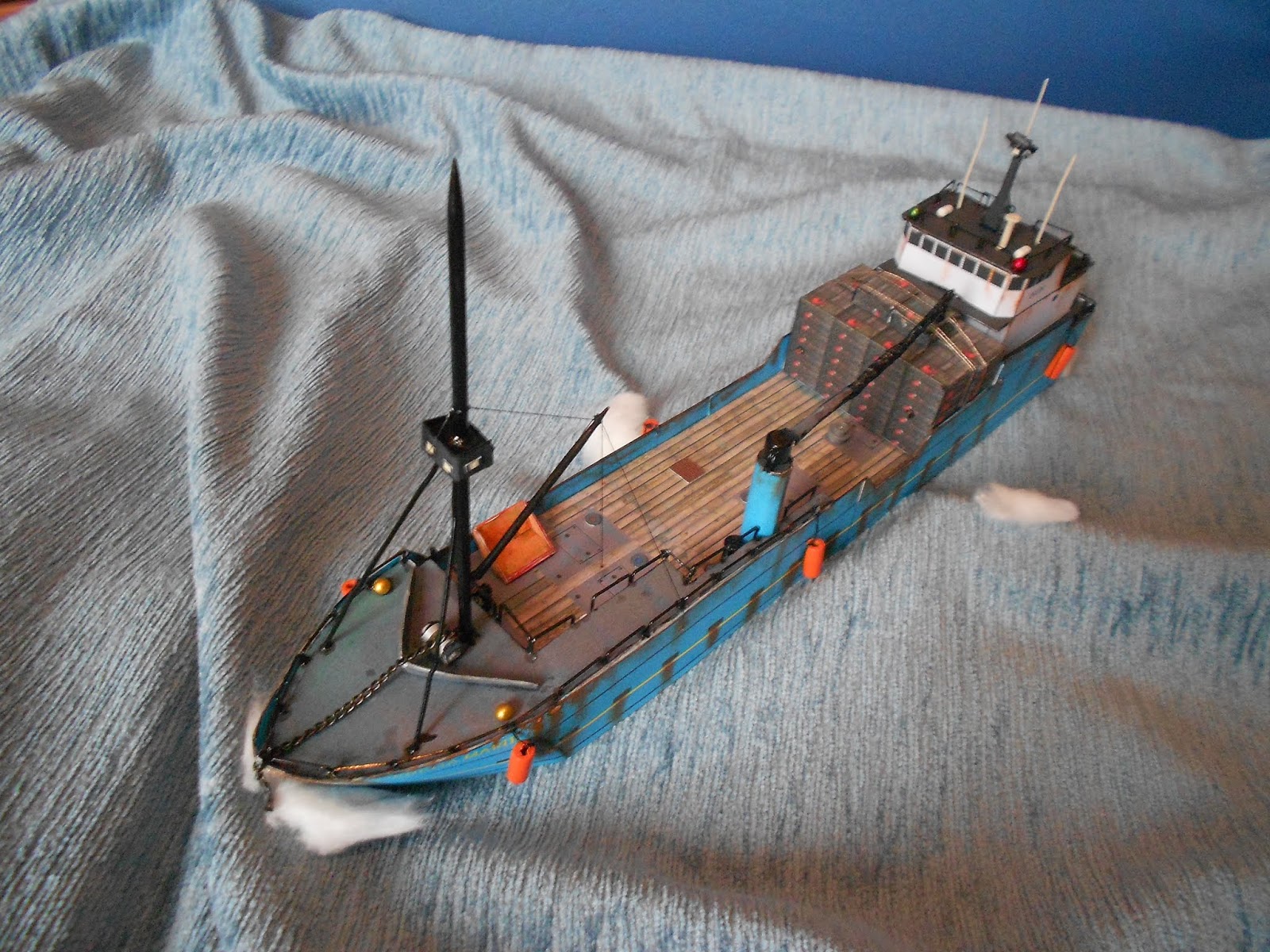LAS MAQUETAS DE MAMARRO - PAPER MODEL: BARCO PESQUERO CANGREJERO ...