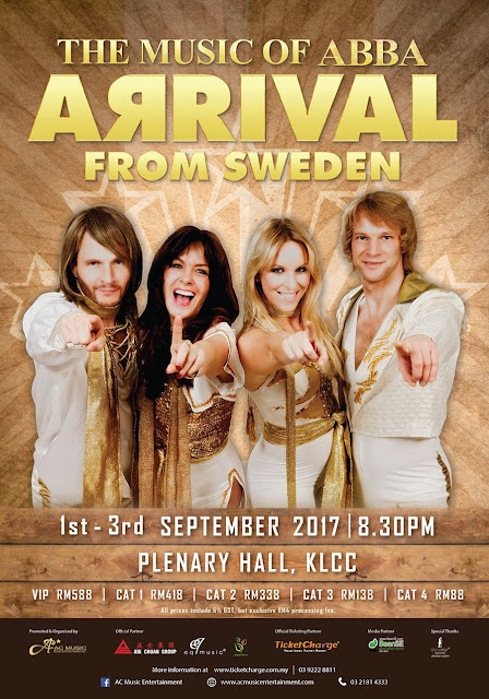 [Upcoming Event] Arrival From Sweden – The Music of ABBA
