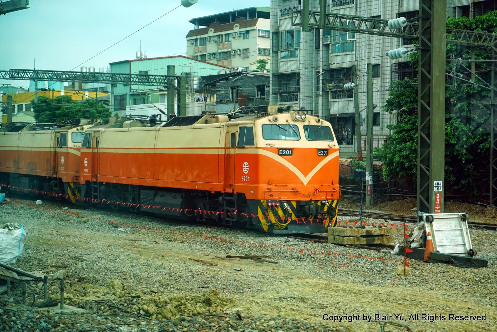Blair's 鐵道攝影: E201電力機車 / TRA E201 Electric locomotive