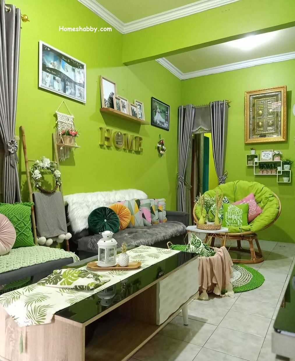 Ide Desain Ruang Tamu Lebih Cerah dengan Warna Terang dan Menarik di ...