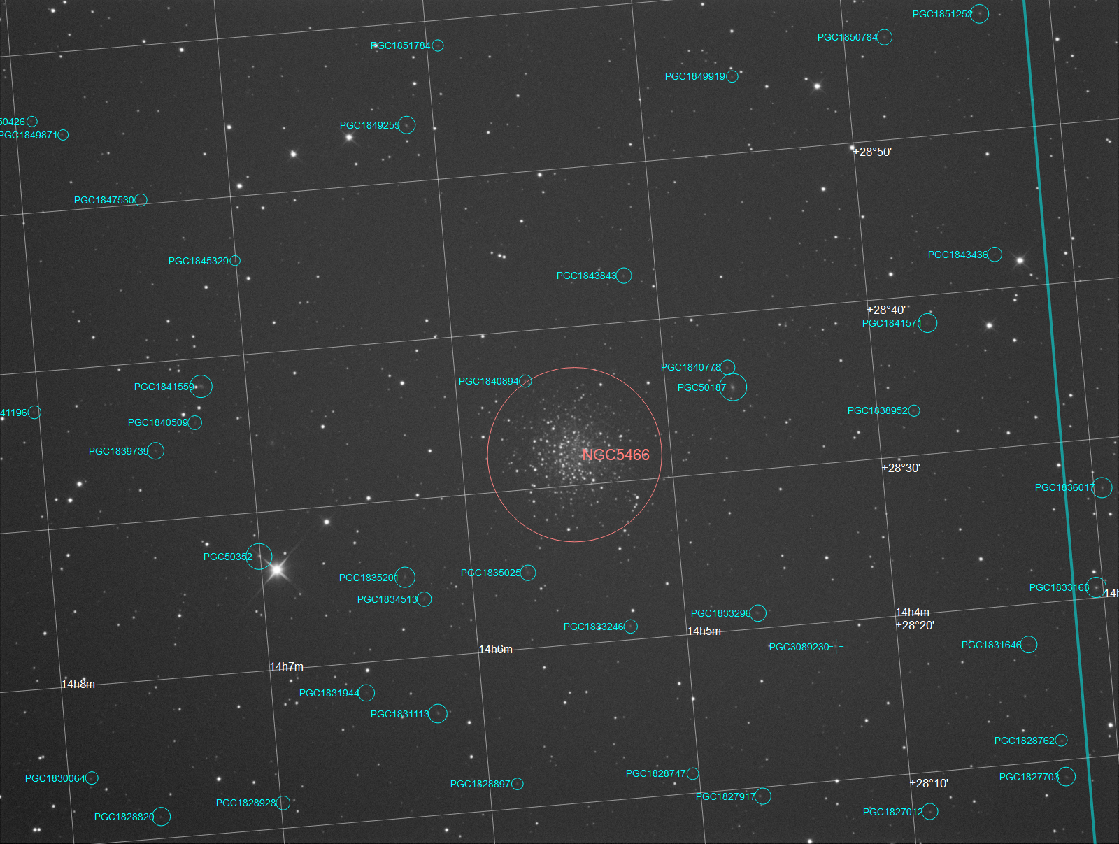 Astronomia Amatorska: NGC 5466 (GCL 27) – gromada kulista