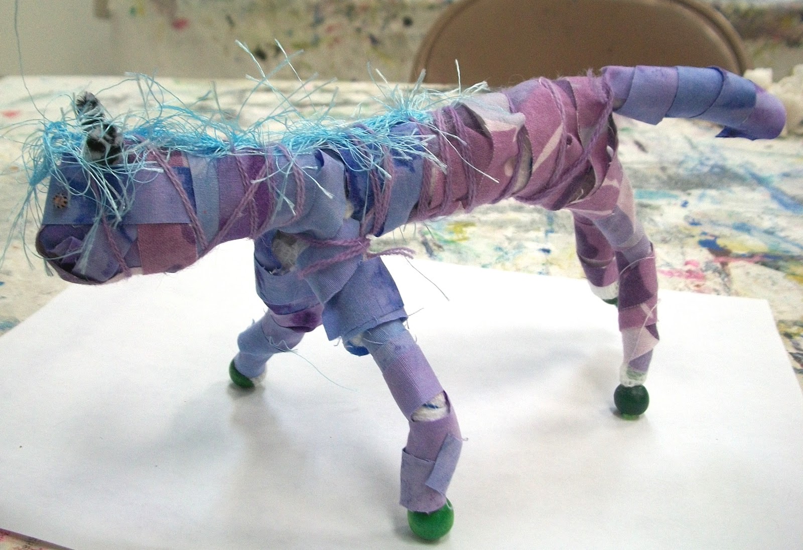 Julie B Booth: Colorful Creatures from Fiber Camp