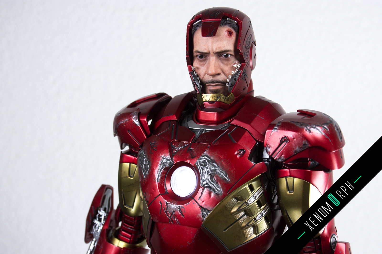 Hot Toys Iron Man Mark VII 7 diecast - 1/6 MMS500 D27 - photo and video ...