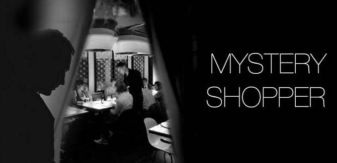 mystery shopper report sample