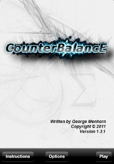 Nontrivial Games: Review: CounterBalancE for iPhone and iPad