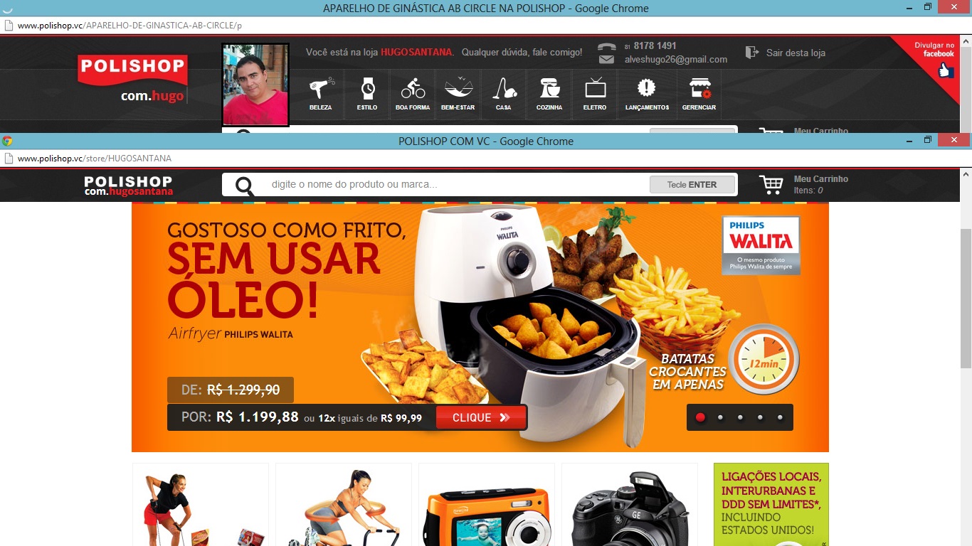 Polishop.com.vc/hugosantana