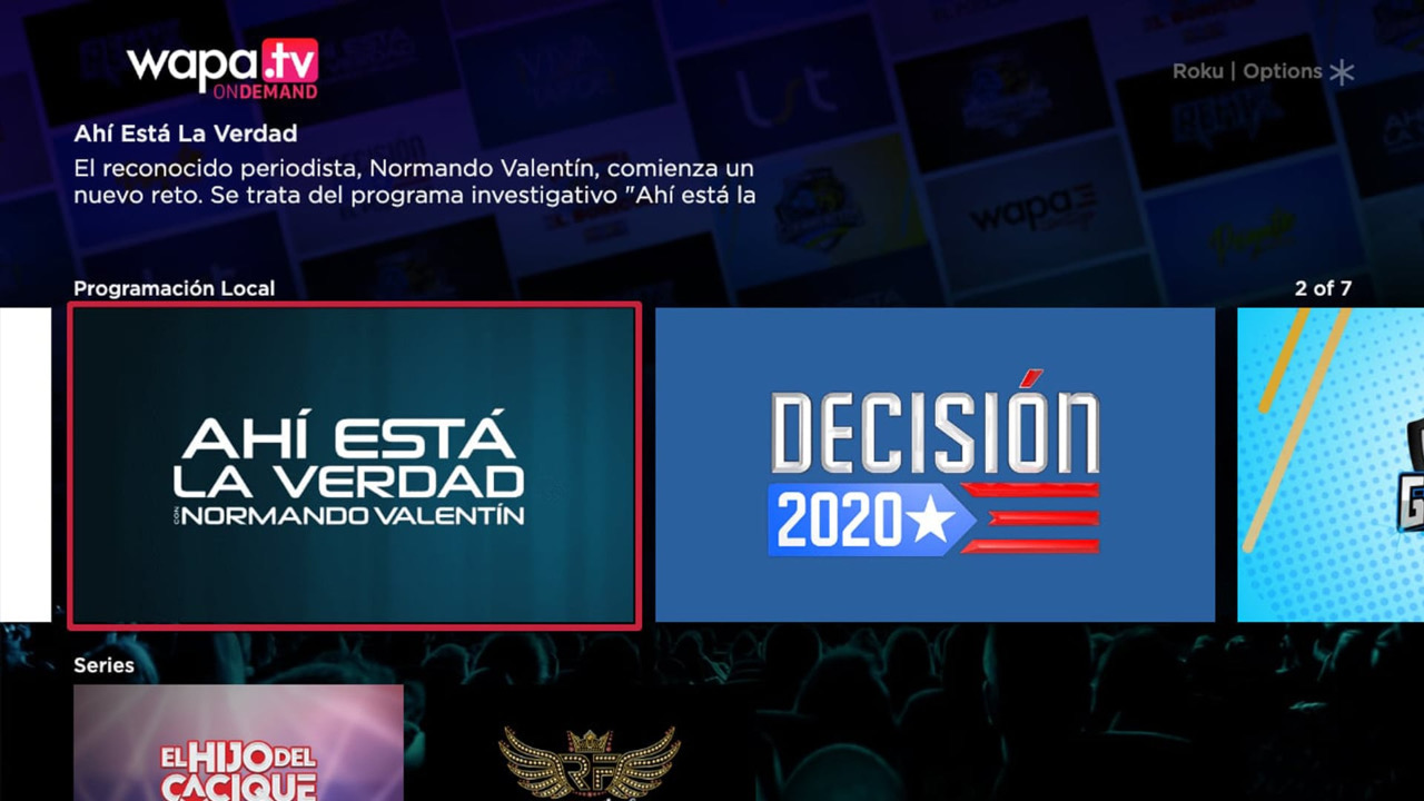 Programas de WAPA Televisión ahora estarán disponibles en Roku