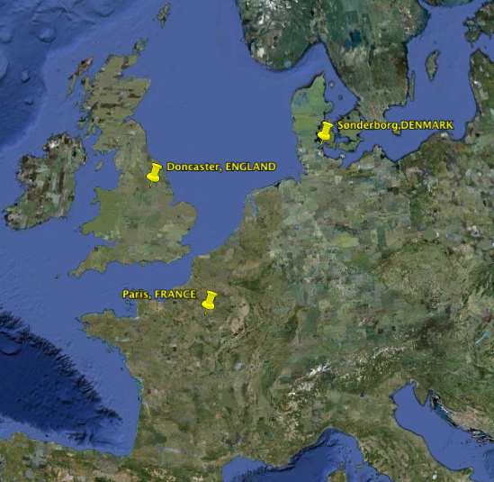 Denmark-England-France